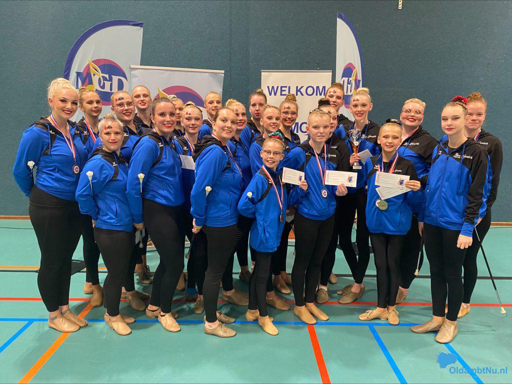 Meerdere regionale titels voor twirlsters van PH Scheemda - OldambtNu.nl