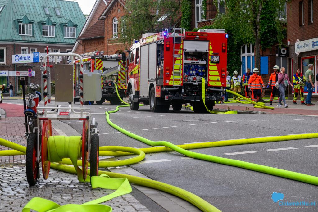 Uitslaande brand in binnenstad Leer veroorzaakt grote schade: drie ...